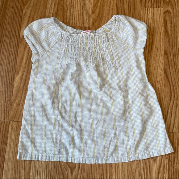 Gymboree | Shirts & Tops | Vintage Y2k Gymboree Green Yellow Smocked ...